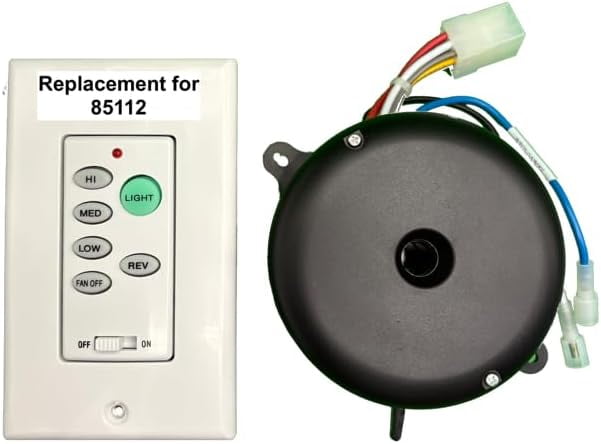 85112-04 Hunter Fan Replacement Remote Control Set. This is a New Wired ...