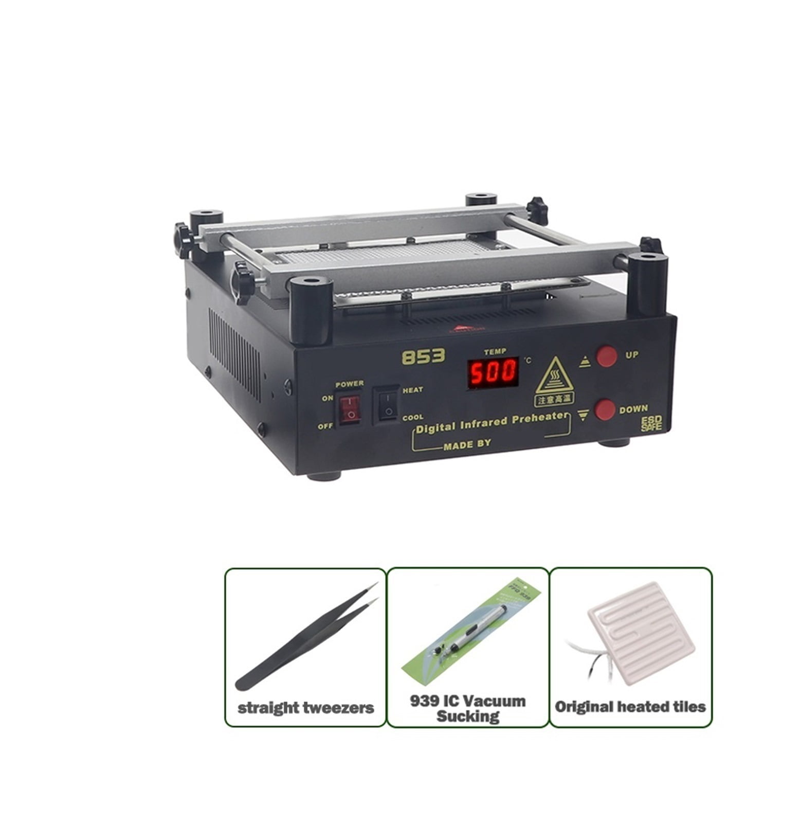 853 Bottom Heating Preheating Station PCB Preheater Soldering Station ...