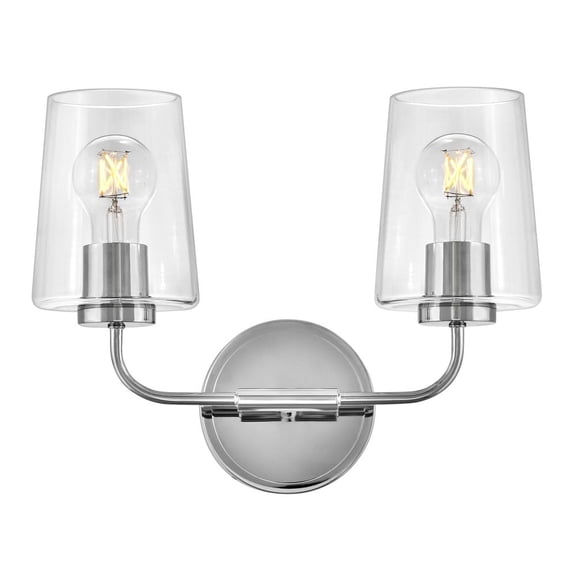853454CM-CL Lark Kline - 48W 4 LED Large Bath Vanity-11 Inches Tall and ...