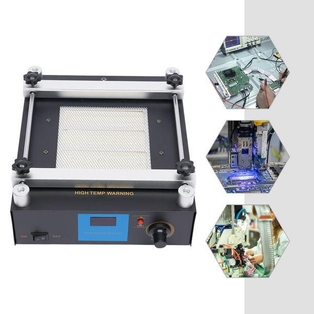 853A Digital IR Infrared BGA Rework Station SMD Preheating Solder ...