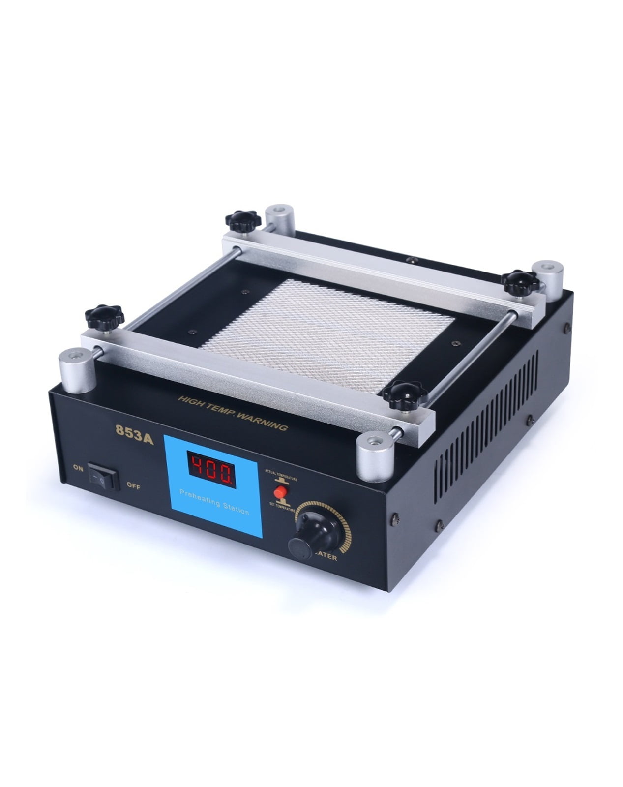 853A Preheat Station PCB Preheater Digital PID Control Heating Plate High Power Desoldering ...