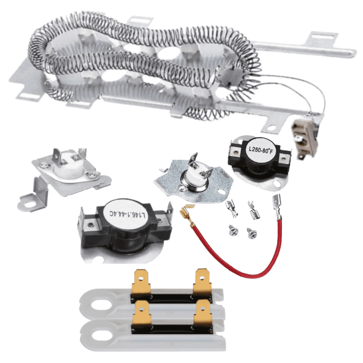 8544771, 3392519, 279816, 279973 Dryer Heating Element Thermal Fuse ...