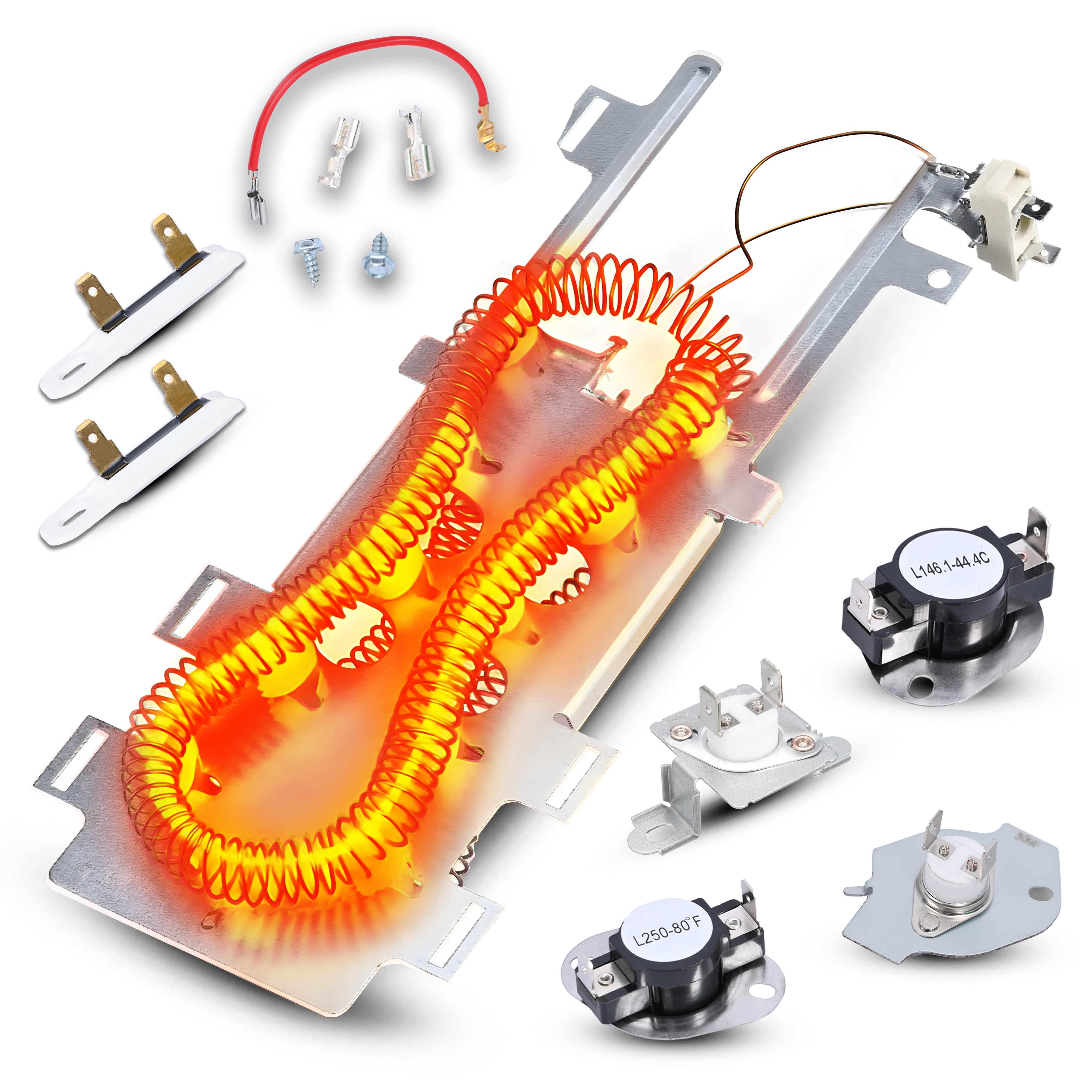 8544771 Dryer Heater Heating Element Replacement for Whirlpool Kenmore ...