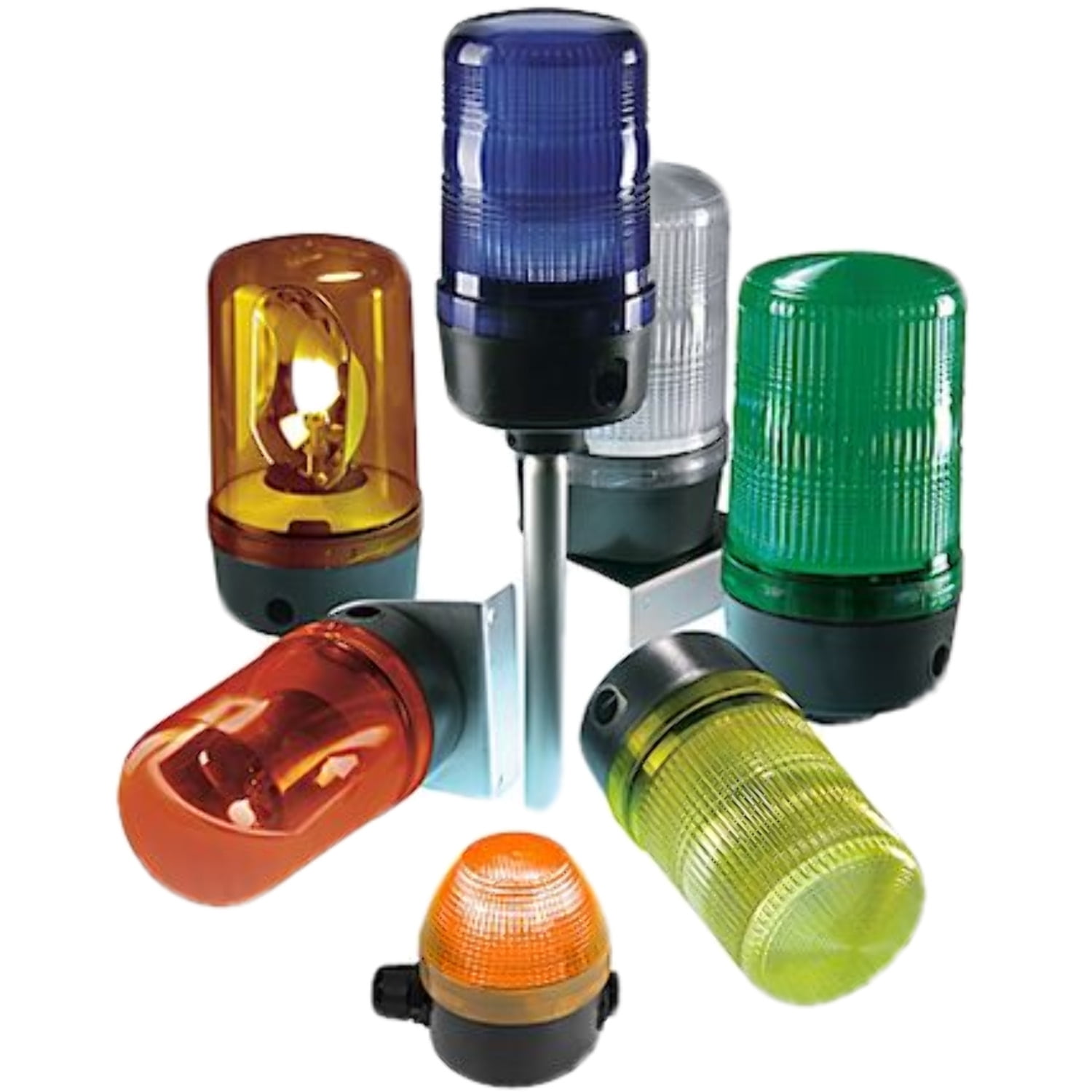 855BM-N10RH6 120 mm Beacon, 1/2 inch NPT Conduit Mount, 120V AC ...