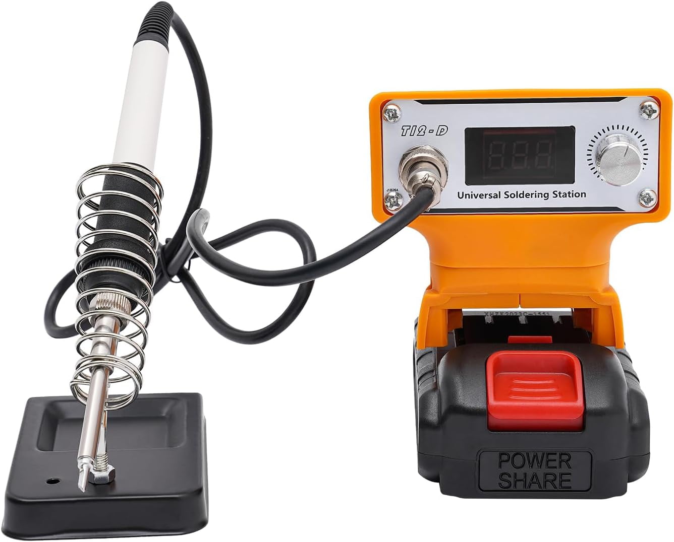 858D Hot Air Rework Station, 700W 110V SMD Soldering Station with 3 Air ...