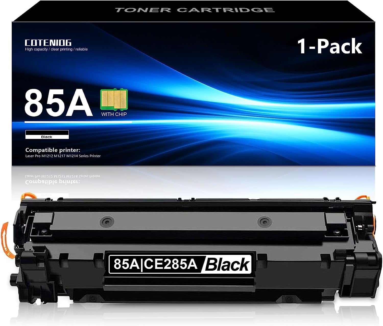 85A CE285A 1 Pack Black Toner Cartridge compatible for HP 85A Pro ...