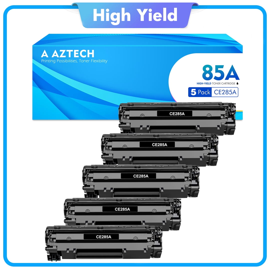 Aztech 85A Compatible 85A Toner Cartridge Black for HP 85A CE285A ...