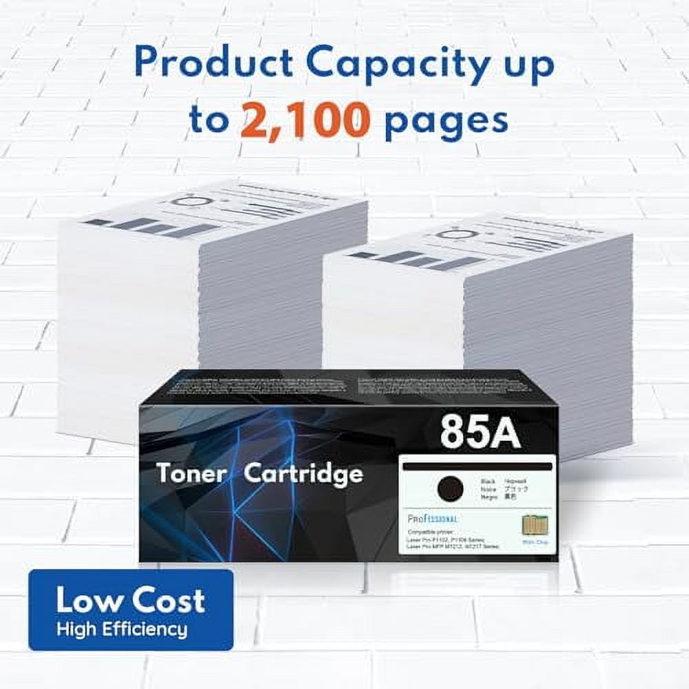 85A Toner Cartridge with Chip 4 Pack | CE285A 85A Black Toner Cartridge ...