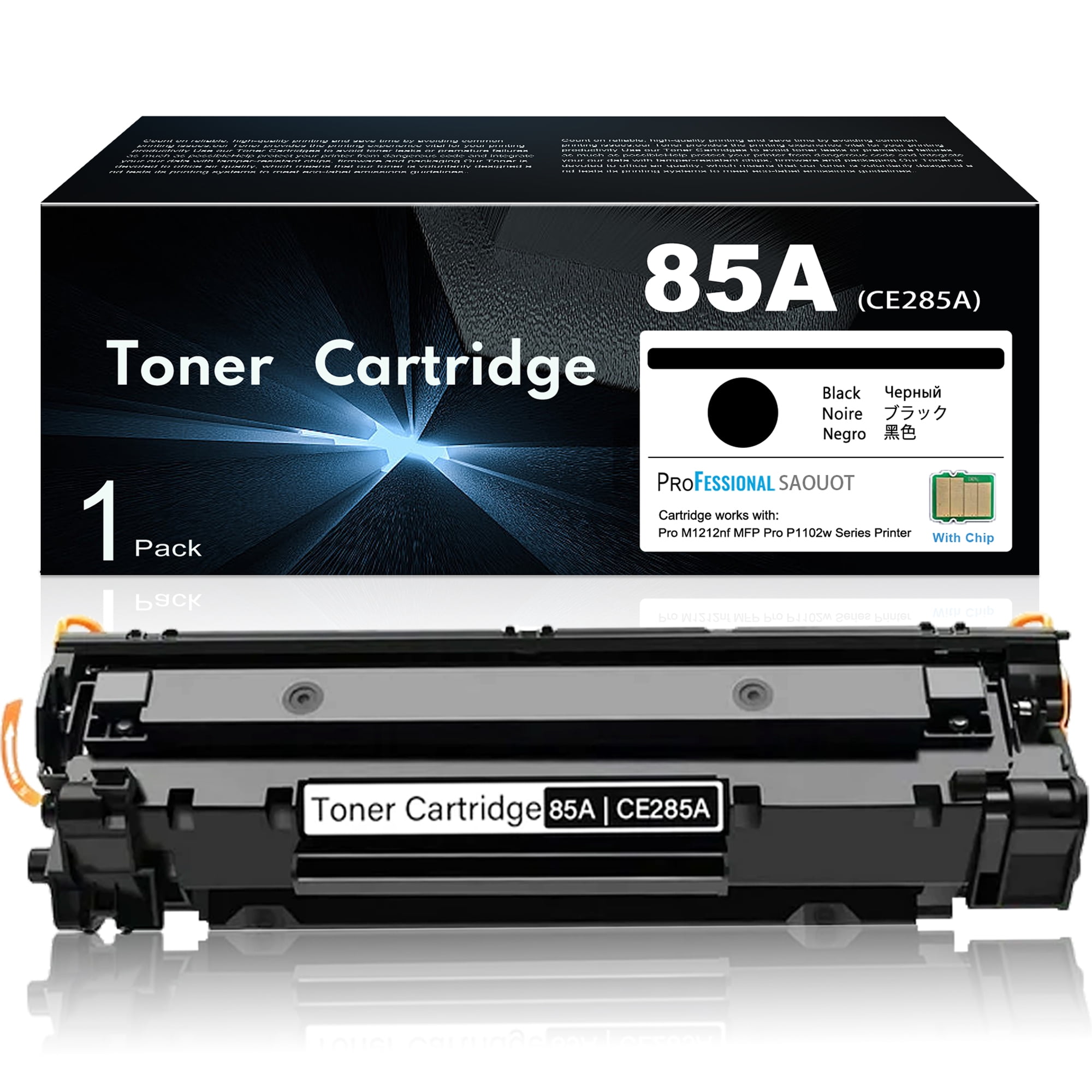 85A Toner Cartridge Replacement for HP 85A CE285A Toner for Pro P1102w ...