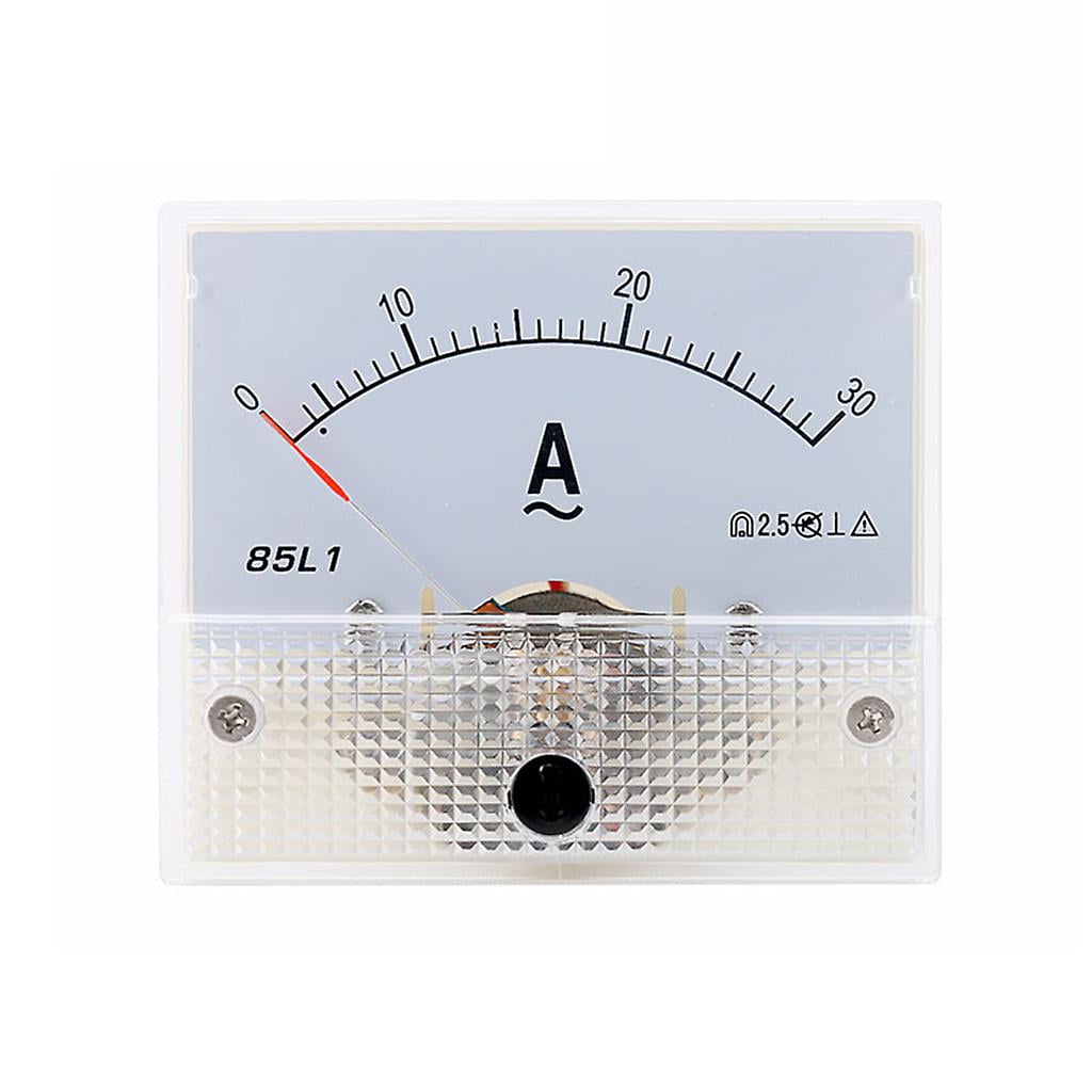 85L1 AC Panel Meter Analog Panel Ammeter Dial Current Gauge Pointer ...