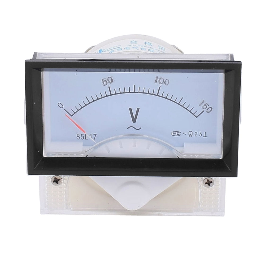 85L17 Analog Panel Volt Voltage Meter Voltmeter Gauge 0-150V - Walmart.com