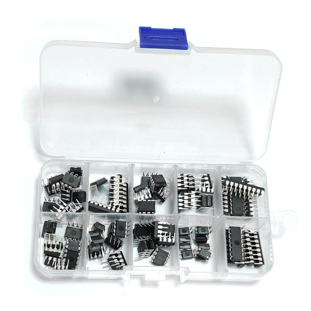 85PCS DIP Integrated Circuit Single Precision Timer IC Socket Kit ...