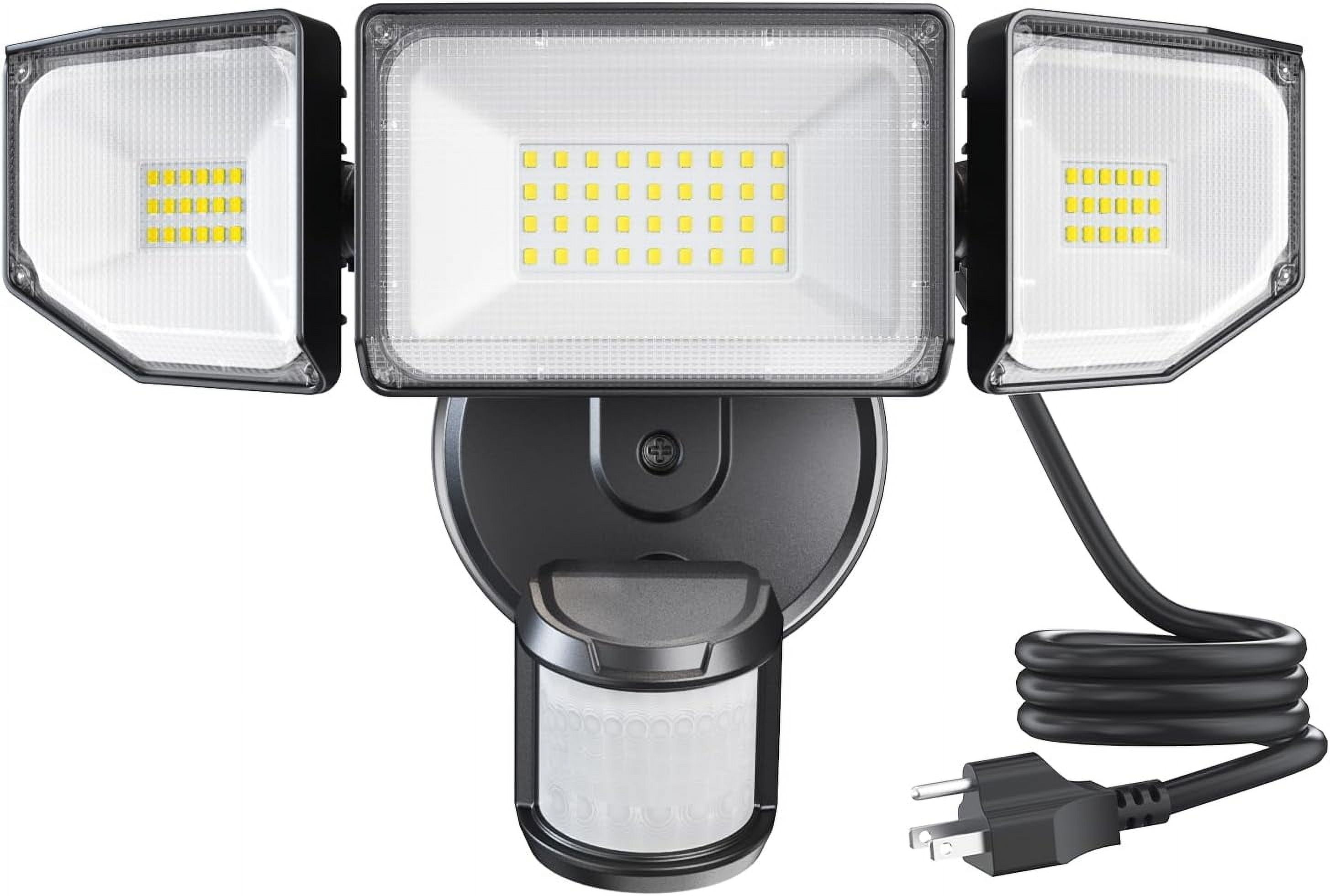 85W LED Security Lights with Motion Sensor for Outdoor Use, 8500LM ...
