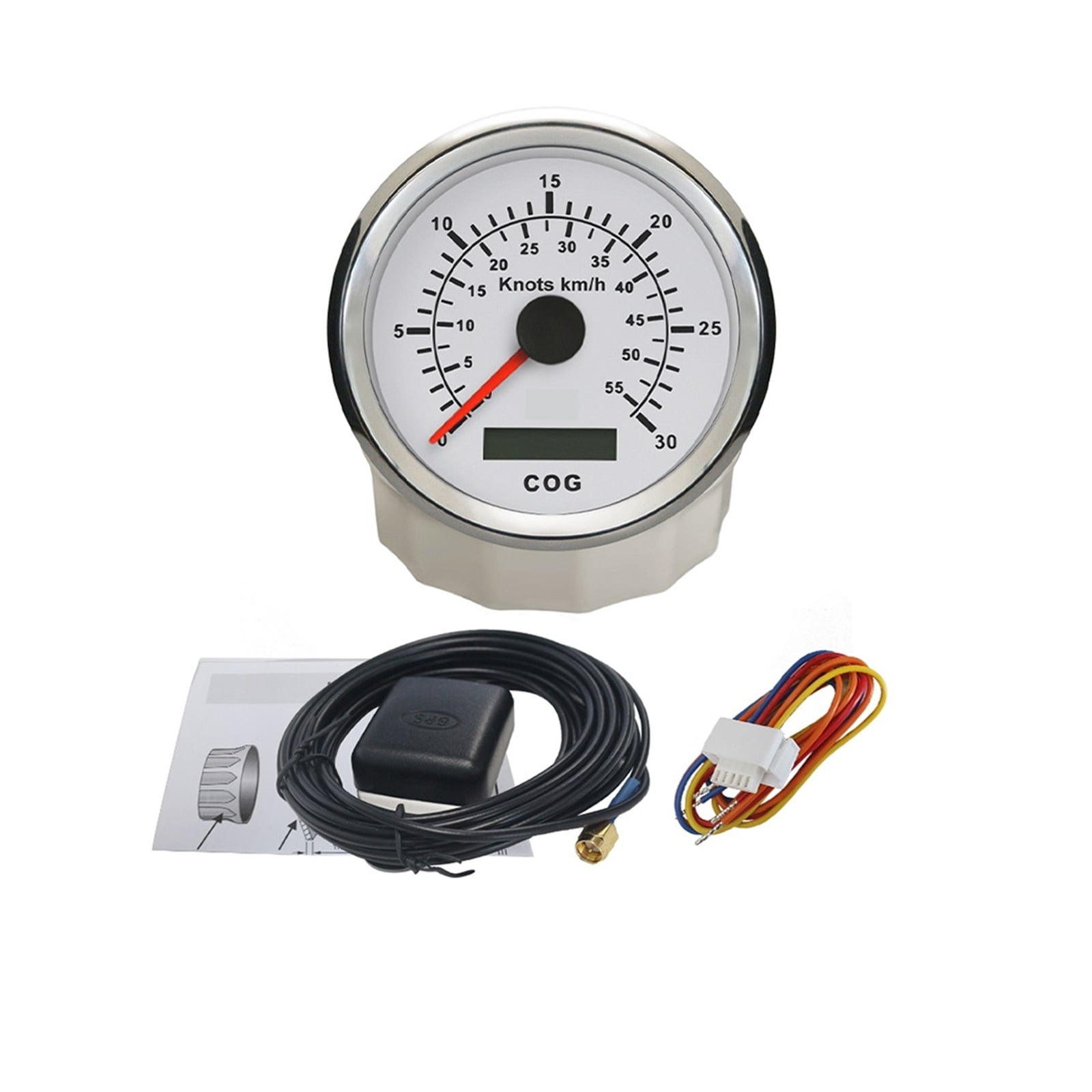 85mm 15Knots 30Knots 60Knots Universal GPS Speedometer For Trailer ...