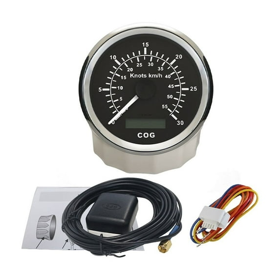 85mm 15Knots 30Knots 60Knots Universal GPS Speedometer For Trailer ...