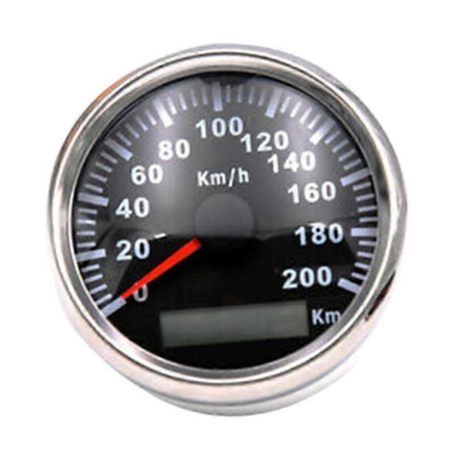 85mm 200KM/H GPS speedometer 9-32V with red backlight odometer suitable ...