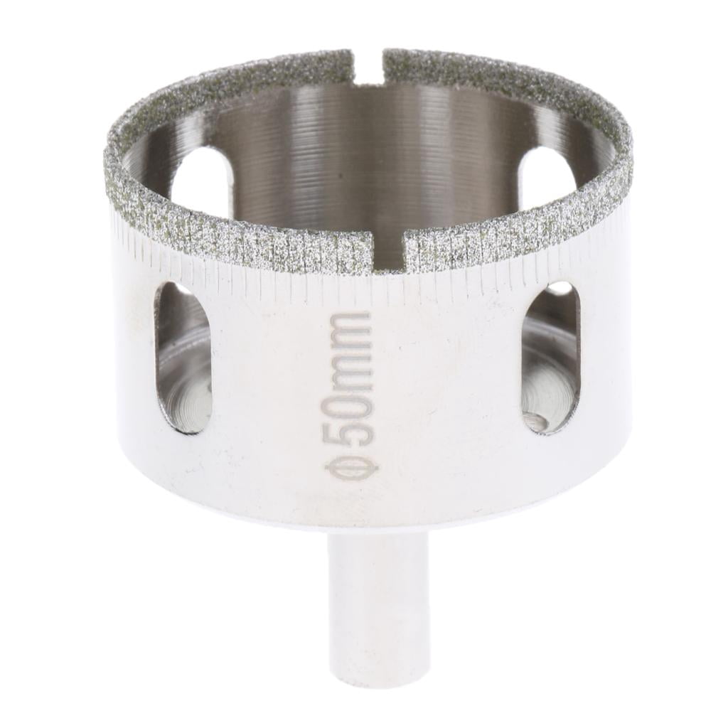 85mm Diamond Coated Drill Bit Hole Cutter Glass Tile Ceramic Marble ...