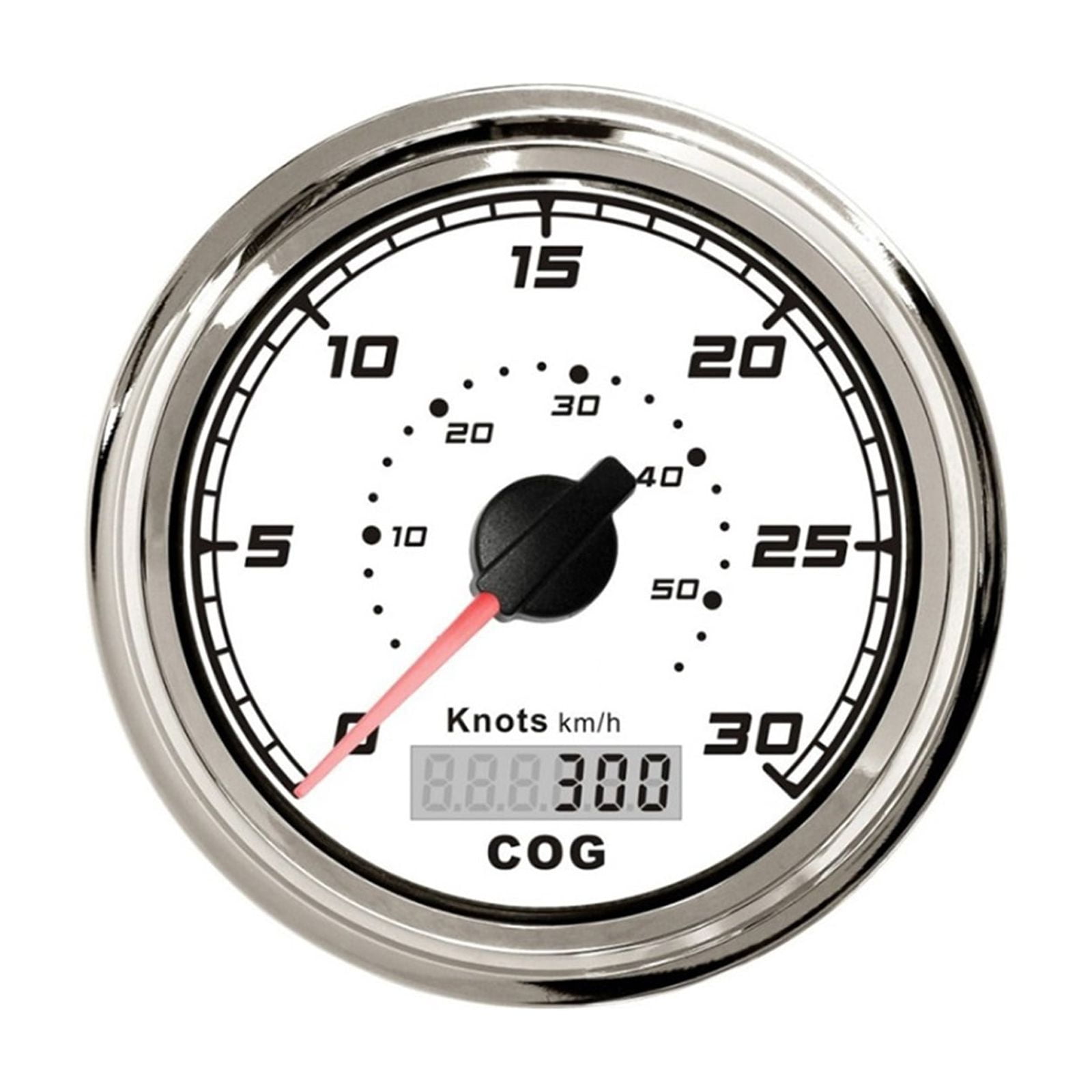 85mm GPS Speedometer 0-30 Knots 0-60 Knots(0-55 Km/h 110 Km/h) With Red ...