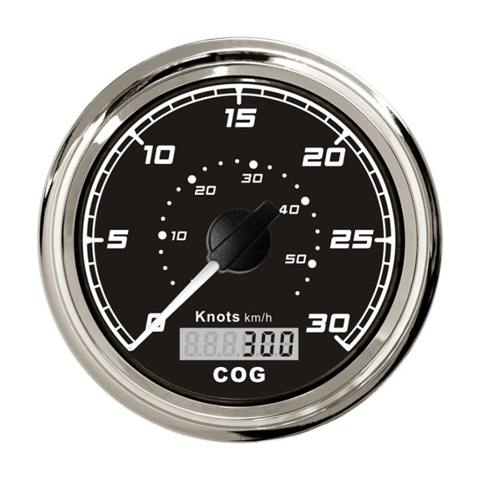 85mm GPS Speedometer 0-30 Knots 0-60 Knots(0-55 Km/h 110 Km/h) With Red ...