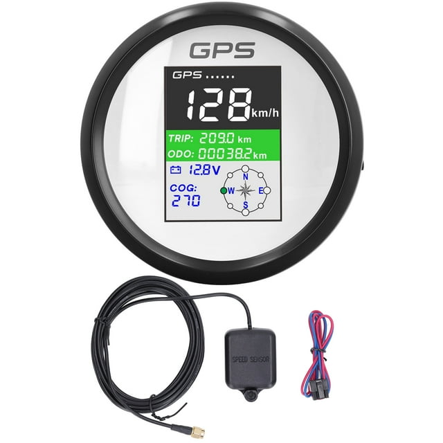 85mm GPS Speedometer Knot Mph Km/H Multifunction DC9?32V TFT Screen ...