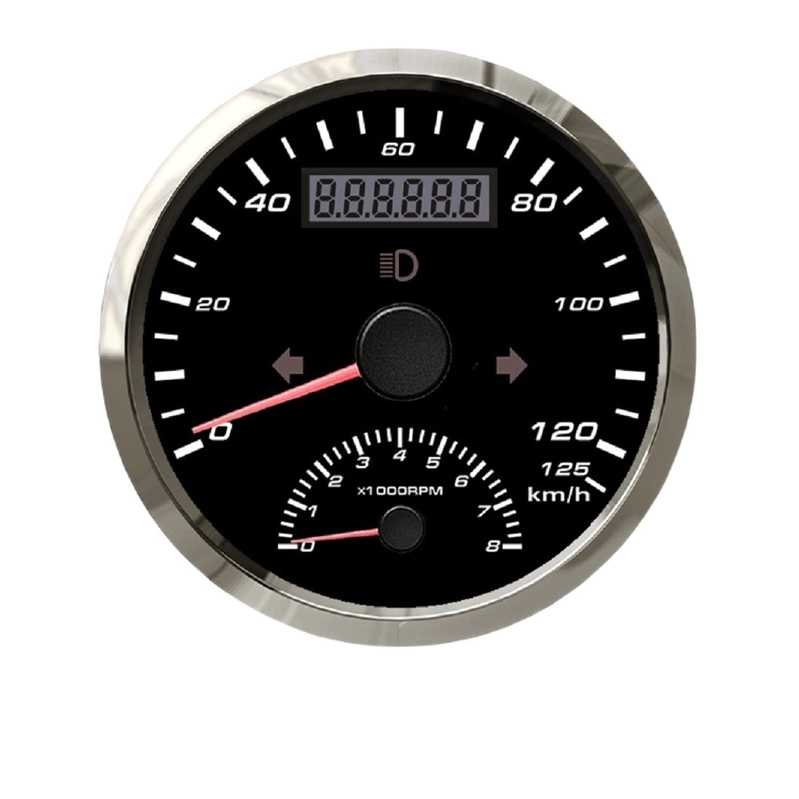 85mm GPS Speedometer Odometer GPS Antenna 125 Km/h 200km/h With ...