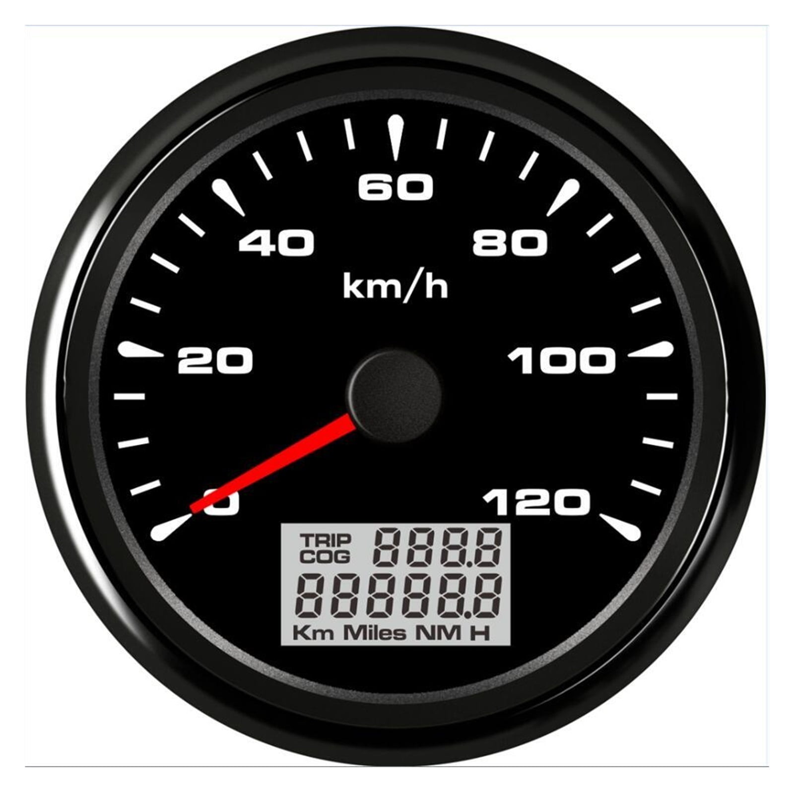 85mm GPS Speedometers 0-120km/H Speed Mileometers Odometers Trip Meters ...