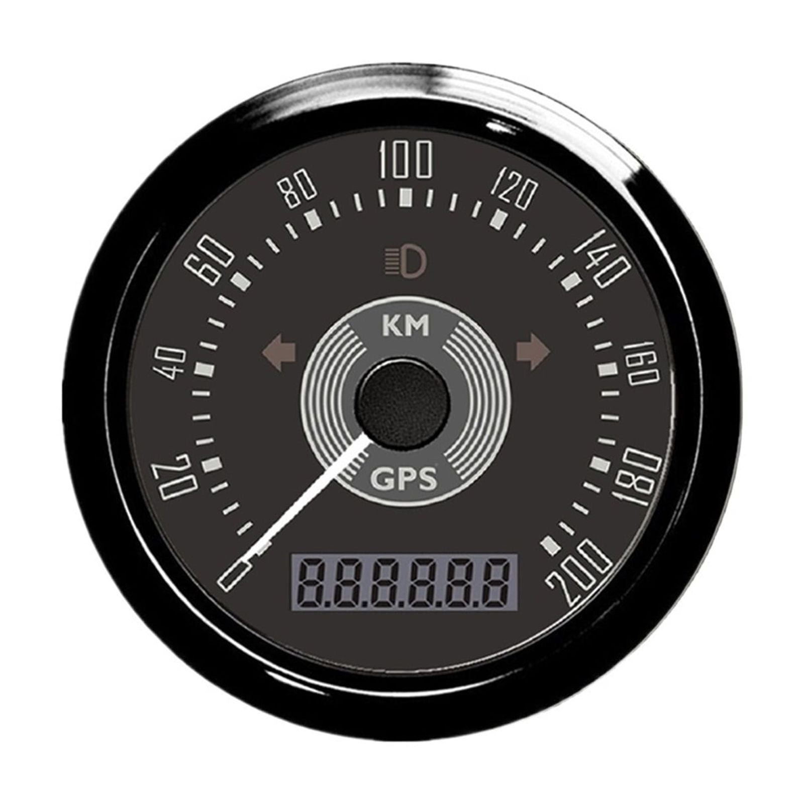 85mm Odometer Adjustable GPS Speedometer 0-160 Km/h 0-200 Km/h For Car ...