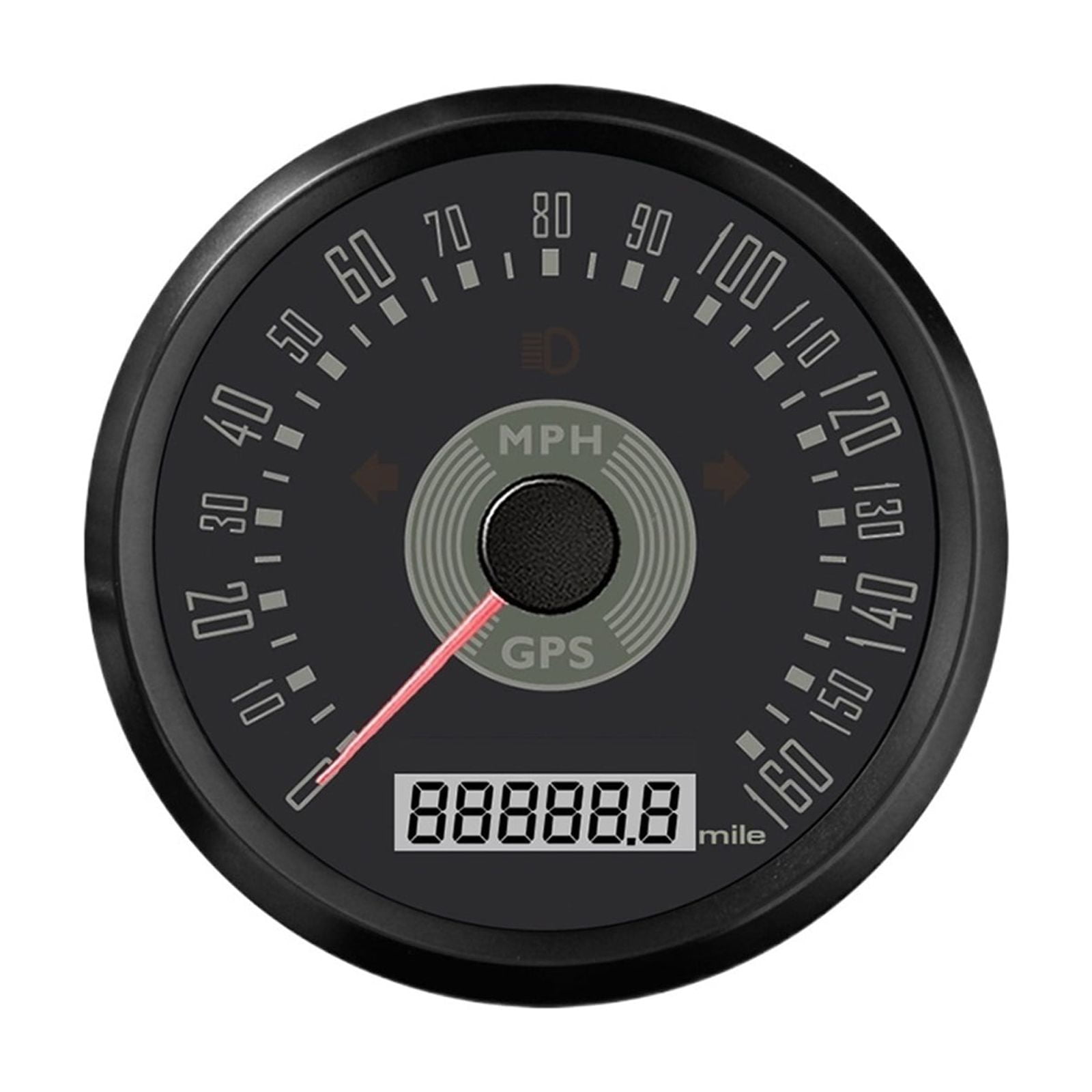 85mm Odometer Adjustable GPS Speedometer 0-160 Km/h 0-200 Km/h For Car ...