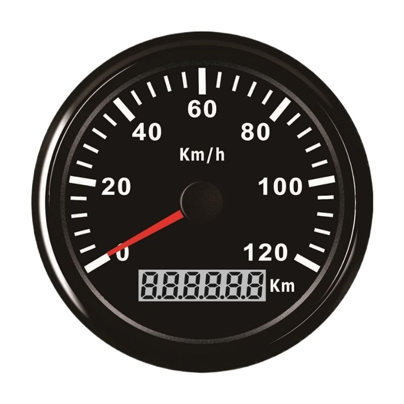 85mm Speedometer Odometer Speed Gauge 0-120 Km/h 0-200 Km/h For Car ...