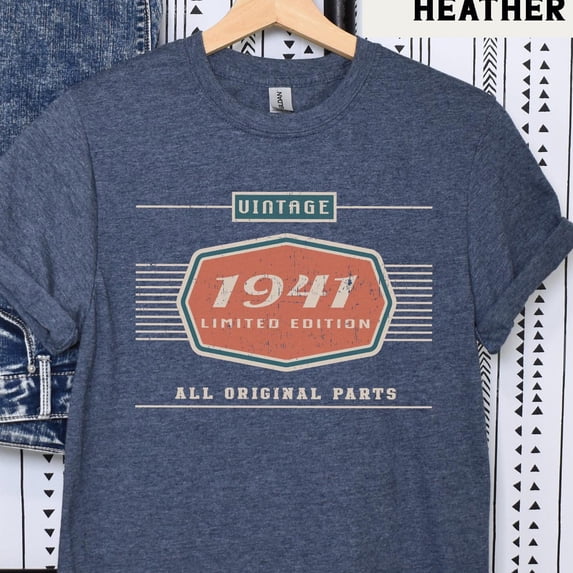 85th Birthday Shirt 1941 Birthday Unisex Tee Gift for Dad Car Lover ...