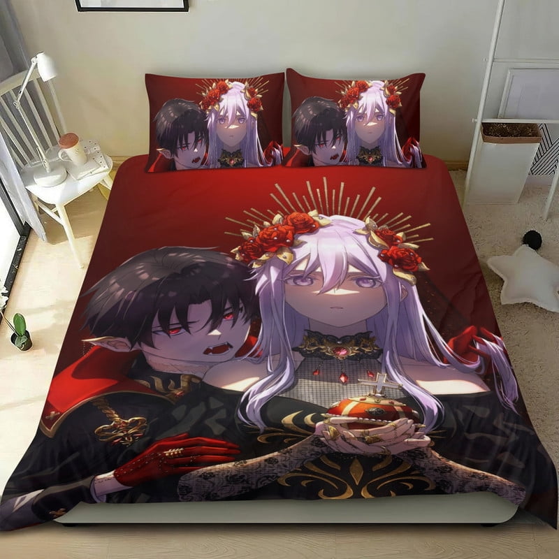 86--EIGHTY-SIX Comforter Set Anime 3 Piece Bedding Set Cute Duvet Cover ...
