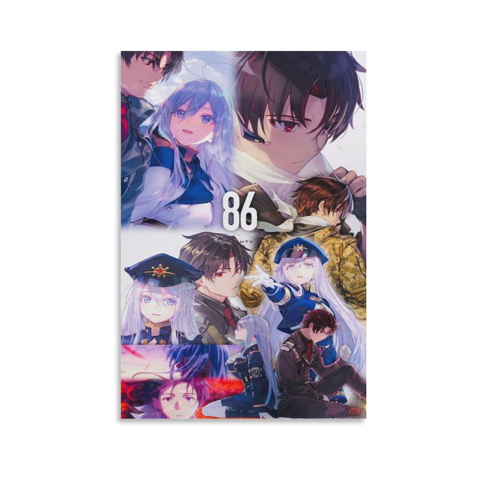 86 Eighty Six Anime Poster (3) Artworks Picture Print Poster Wall Art ...