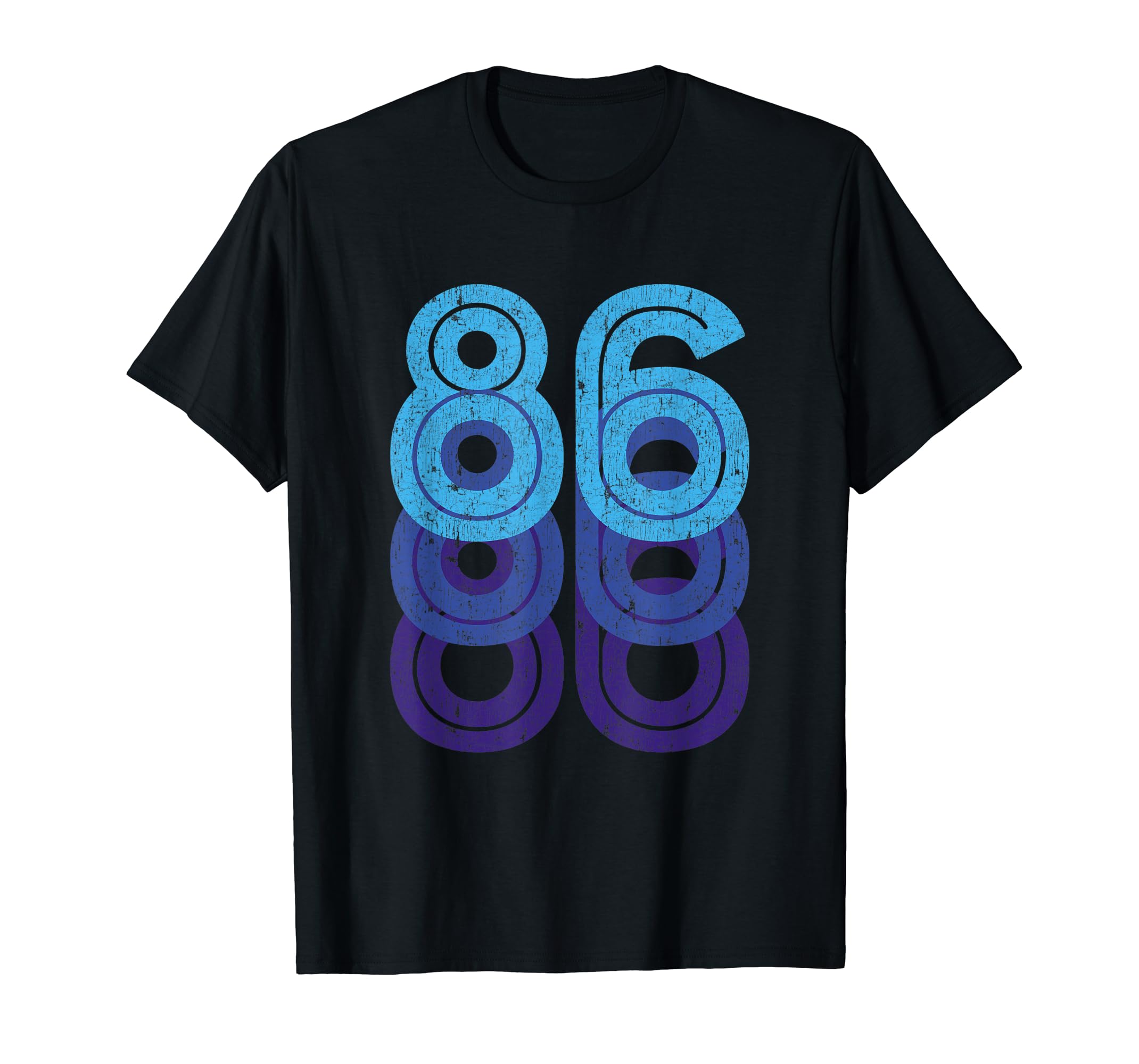 86 Lucky Number 86th Year Birthday Age Sports Team - Walmart.com