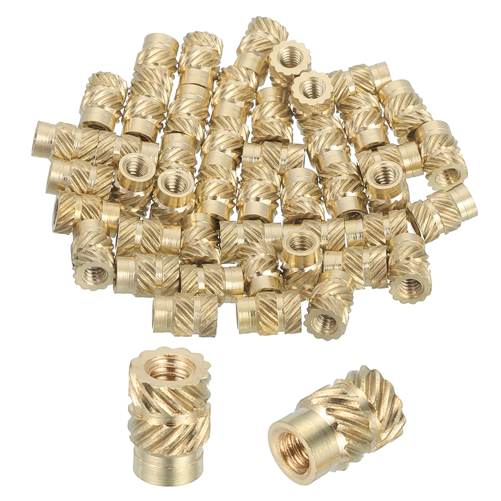 86 Pcs Threaded Inserts, M2 Brass Heat Set Insert for 3D Printing, M2x3 ...