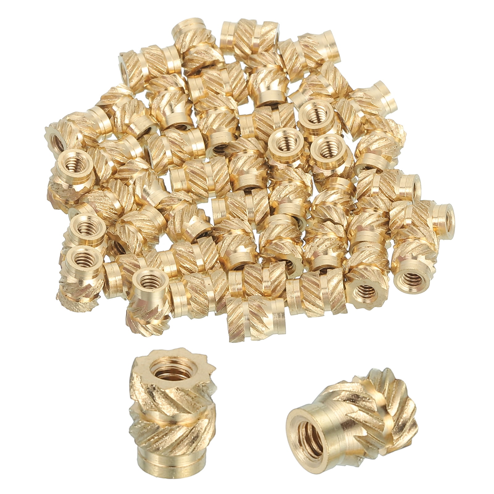 86 Pcs Threaded Inserts, M2 Brass Heat Set Insert for 3D Printing ...