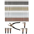 86 Piece Cleco Fastener Deluxe Kit- Cleco Fasteners, Clamps, and Pliers ...
