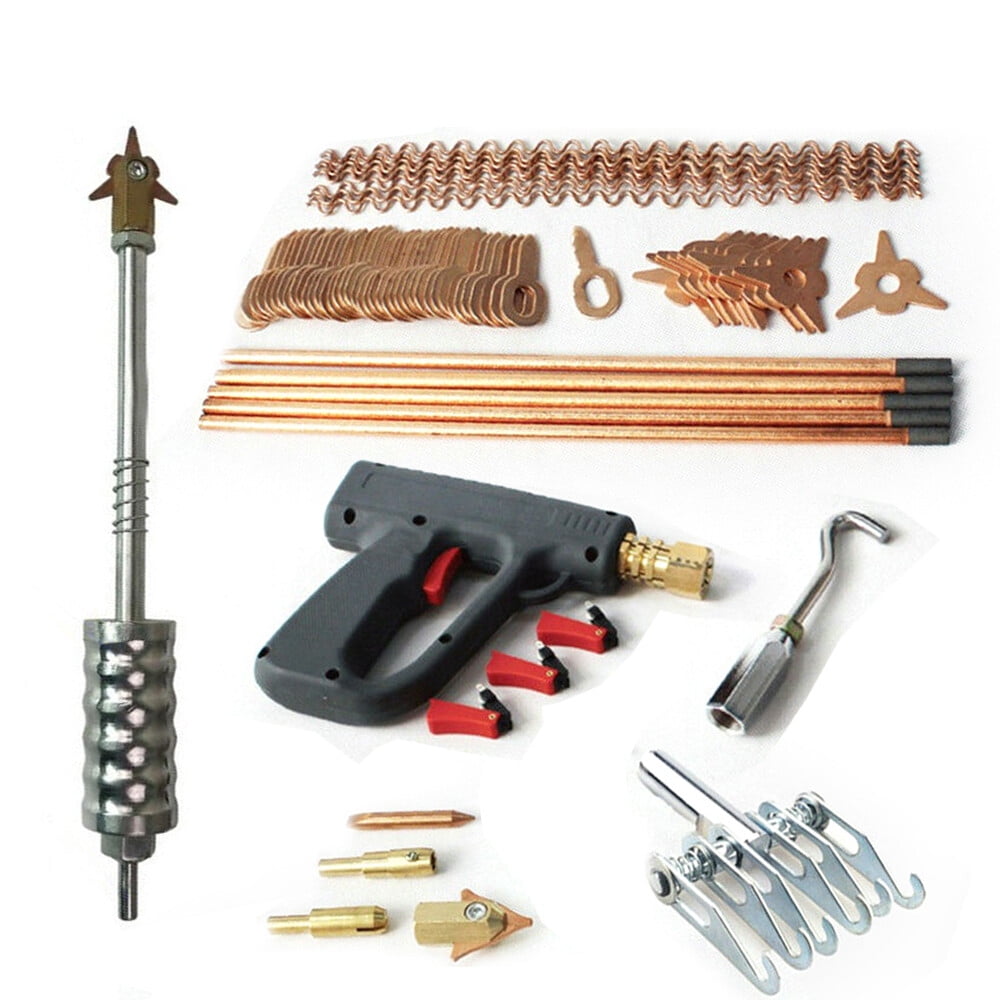86-Piece Dent Repair Puller Kit with Spot Welder Gun, Car Body Panel ...