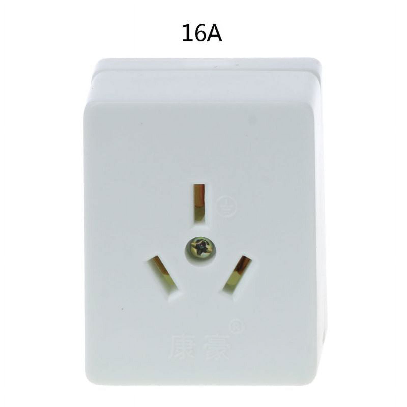 86 Type AC 250V 10A 16A High Power Electrical Wall Socket 3 Pin Plug ...