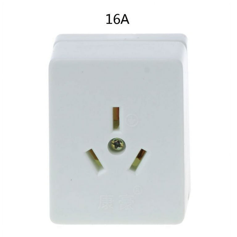 wall sockets white