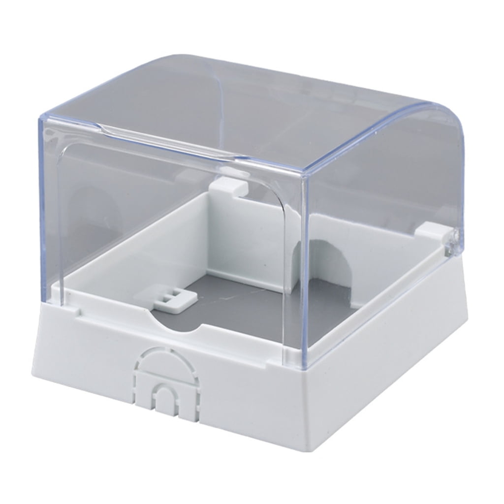 86 Type Outdoor Socket Waterproof Box Clear Receptacle Protector Socket ...