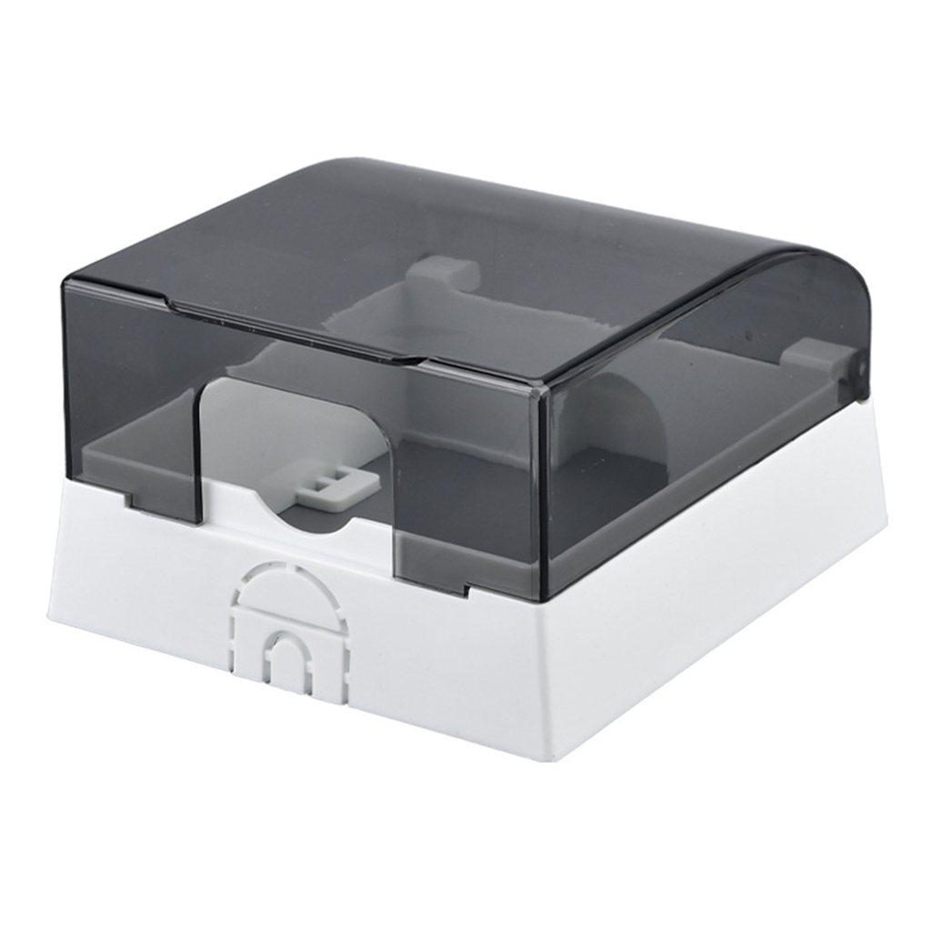 86 Type Outdoor Socket Waterproof Box Clear Receptacle Protector Socket ...