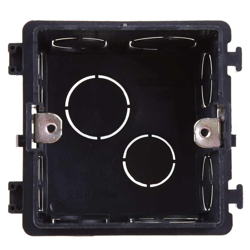 86-Type PVC Junction Box Wall Mount Cassette For Socket Base - Walmart.com