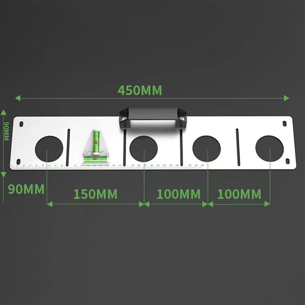 86 Type Socket Drawing Locator 3/4/5 Panel Bottom Box Switch Template ...