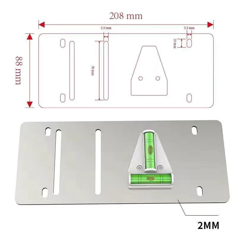 86 Type Socket Drawing Locator for 3/4/5 Panel Bottom Box Switch ...