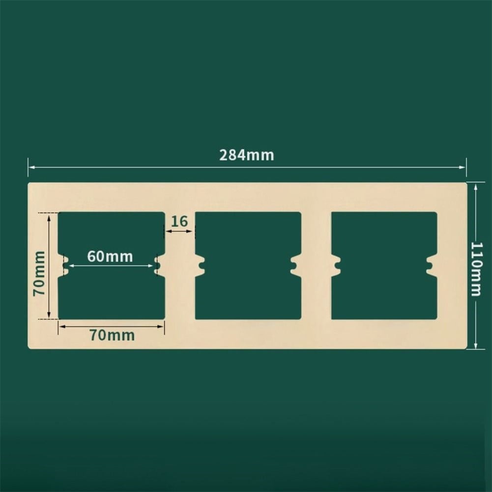 86 Type Switch Socket Wall Panel Decorative Frame Cover Wall Switch ...