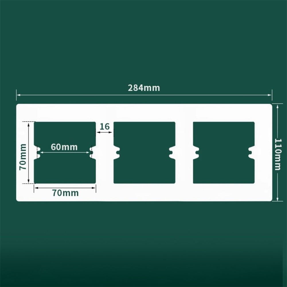 86 Type Switch Socket Wall Panel Decorative Frame Cover Wall Switch ...