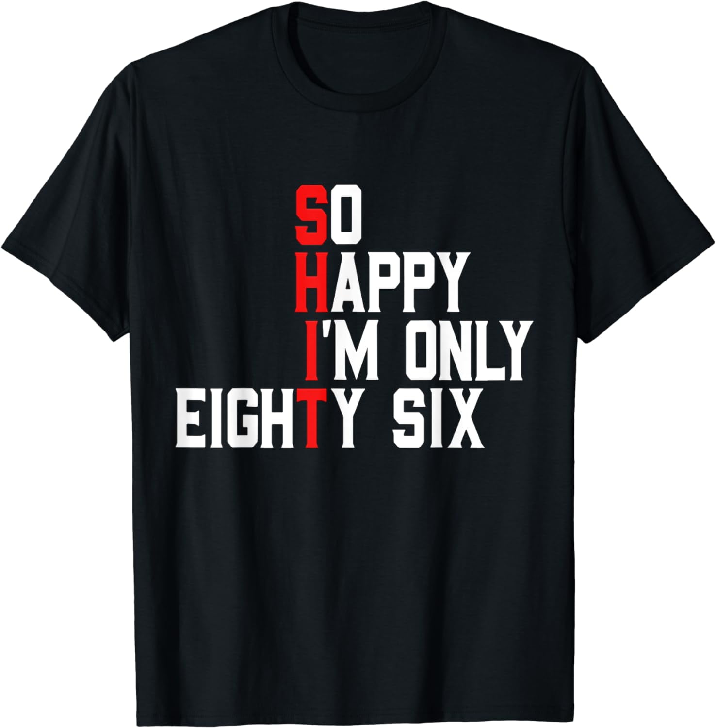 86 Years Old Hilarious Sarcastic Funny 86th Birthday T-Shirt - Walmart.com