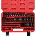86 count 1/4" Drive Master Impact Socket Set, Universal/Deep/Standard ...