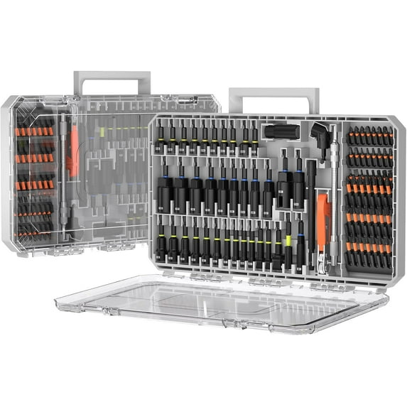 86 count Impact Nut Driver Set Metric & with Socket Adapters, Wing Nut ...