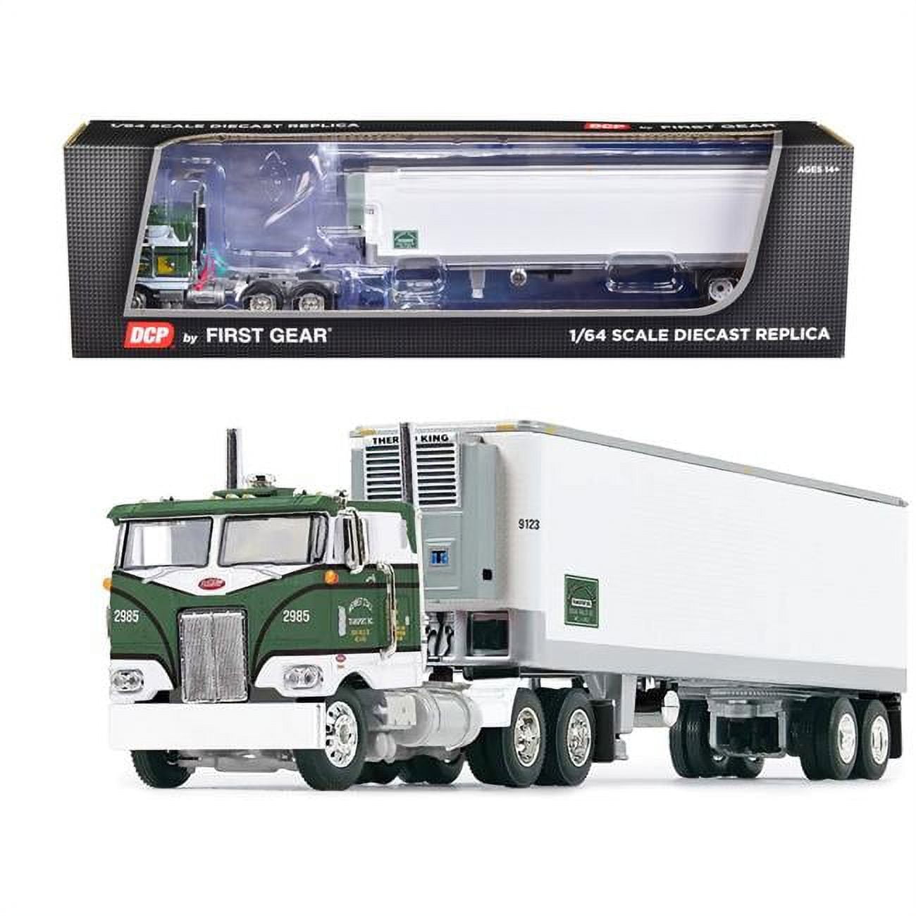 86 in. & 40 ft. 1 to 64 Scale Green with Graphics Midwest Coast ...